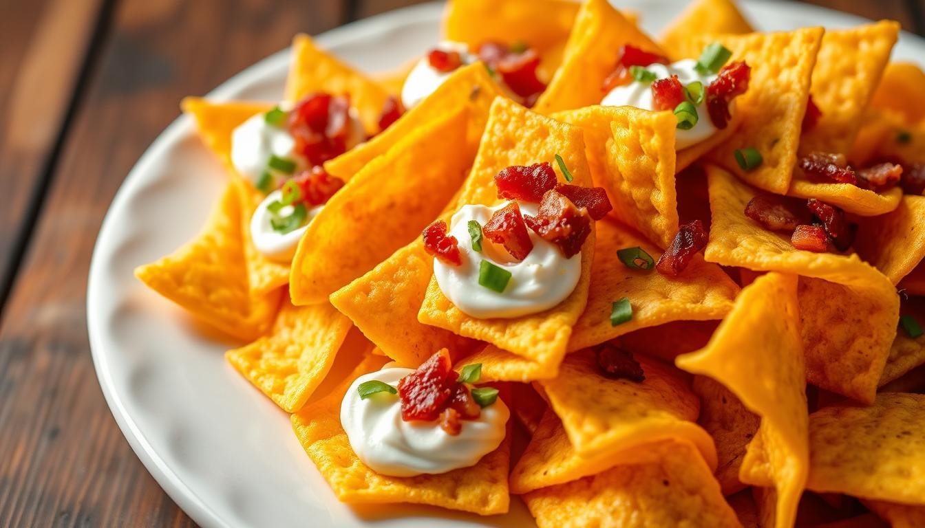 Cream Cheese and Bacon Stuffed Doritos Recipe - recipeinquirer.com