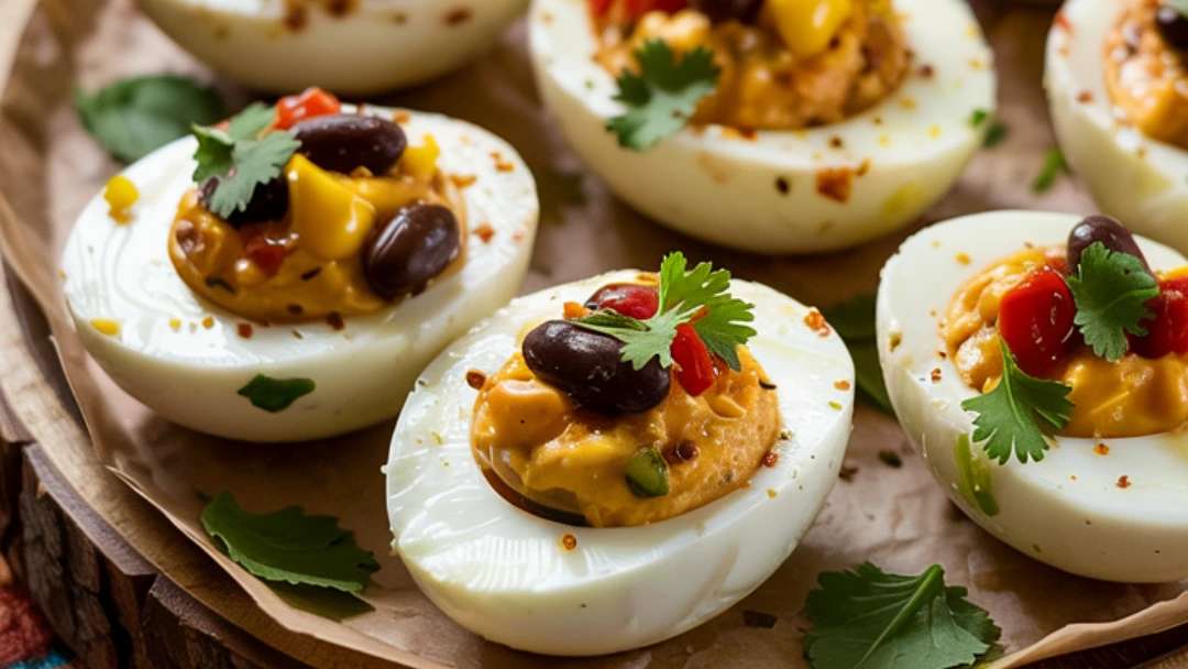 Zesty Tex-Mex Deviled Eggs Recipe - recipeinquirer.com