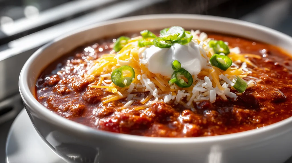 Firehouse Five-Alarm Chili Recipe - recipeinquirer.com